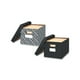 STOR/FILE Decorative Medium-Duty Storage Box Letter/Legal Files, 12.5 ...
