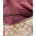 Coach (CH504) Gallery Khaki Red Signature Coated Canvas Tote Shoulder ...