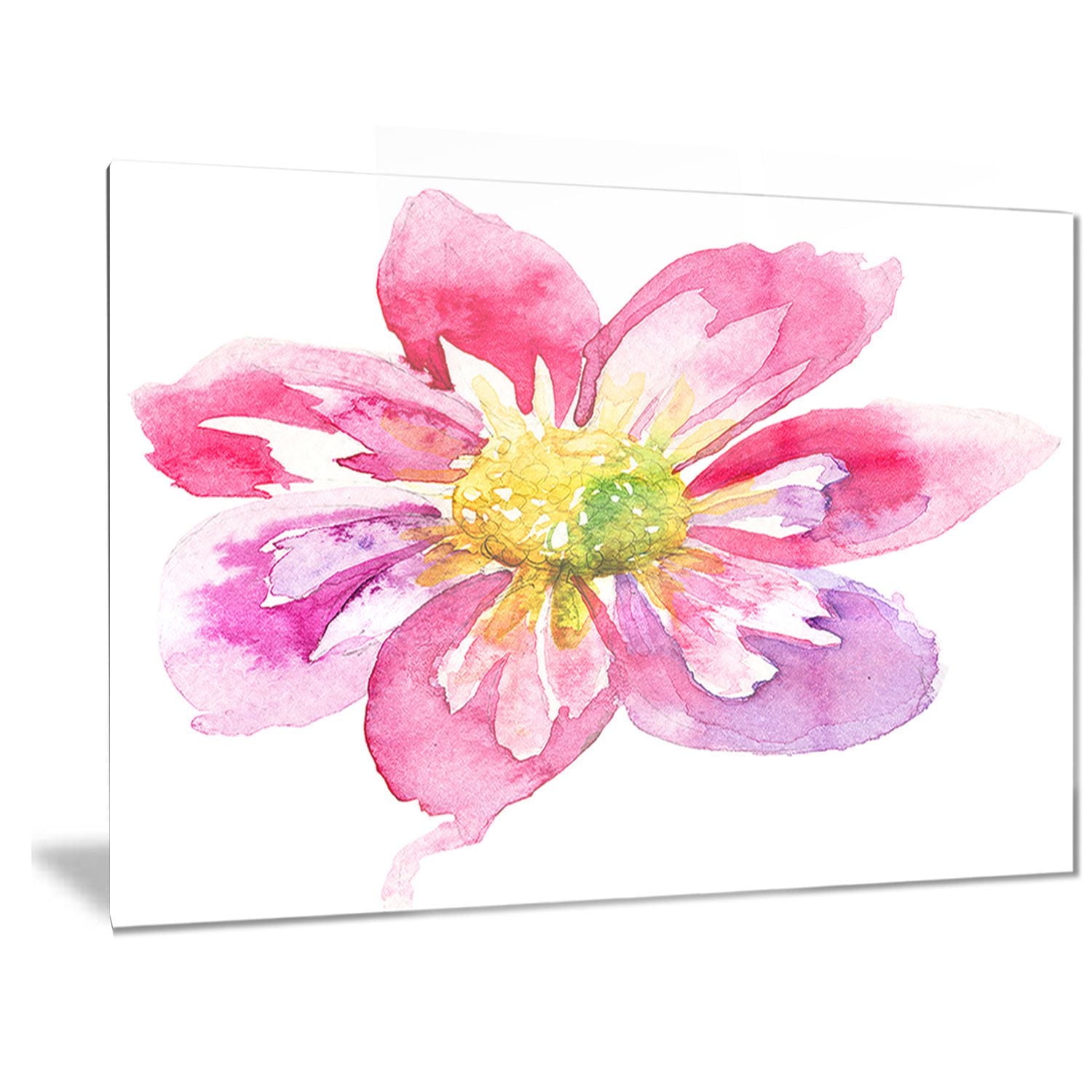 Click here for Designart Design Art Full Bloom Pink Flower Multip... prices