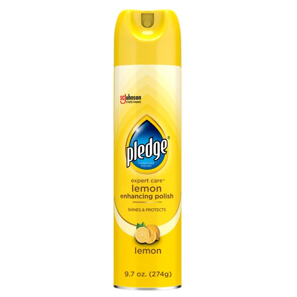 Pledge® Expert Care™, Wood Polish Shines and Protects, Lemon Enhancing ...