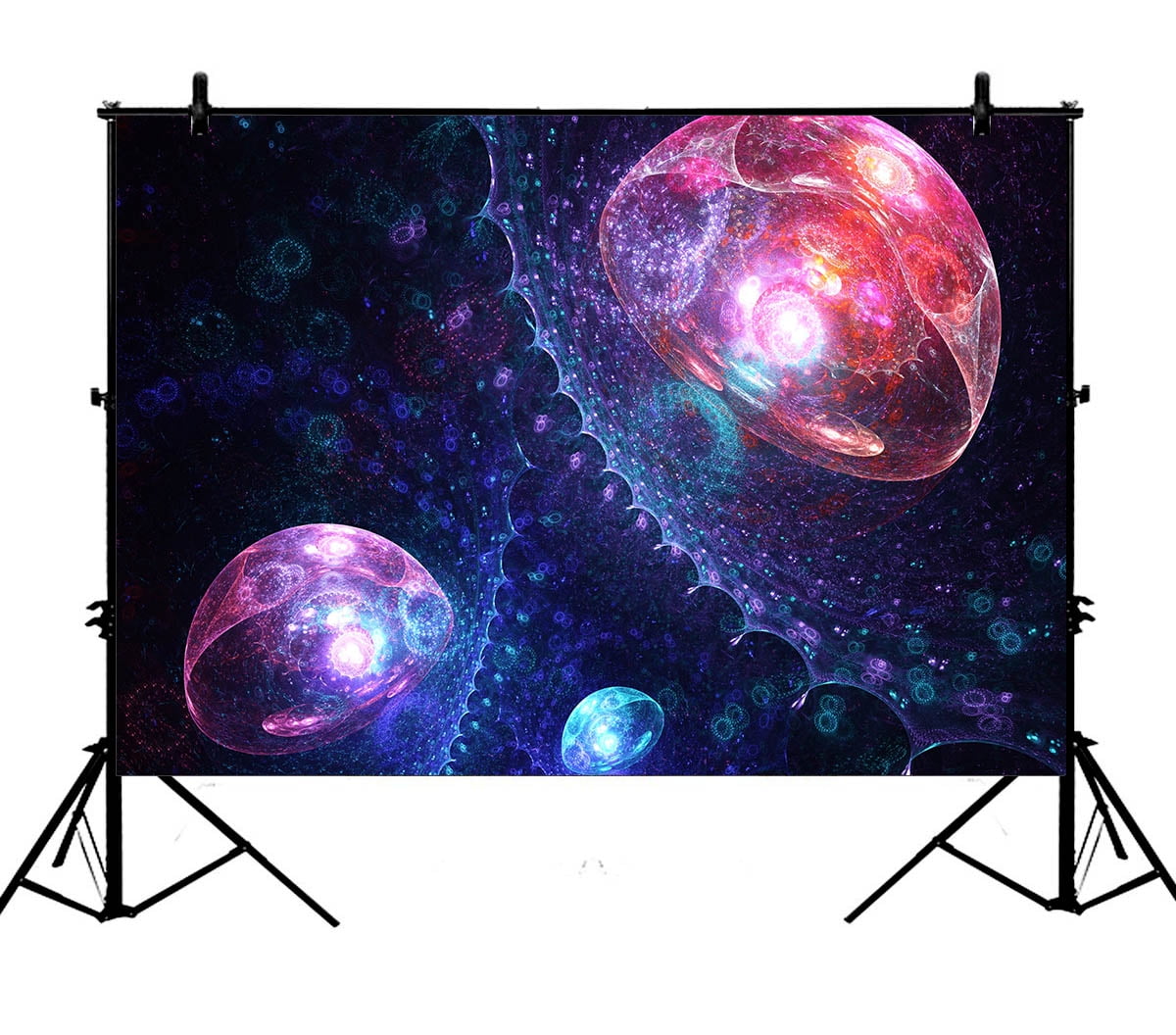 YKCG 7x5ft Universe Galaxy Space Underwater Jellyfish Photography ...