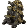 Design Toscano Three's a Crowd Stacked Turtle Statue - Walmart.com