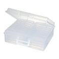 Novelinks 16 Clear Plastic Photo Storage Boxes for 4x6 Inch Pictures ...