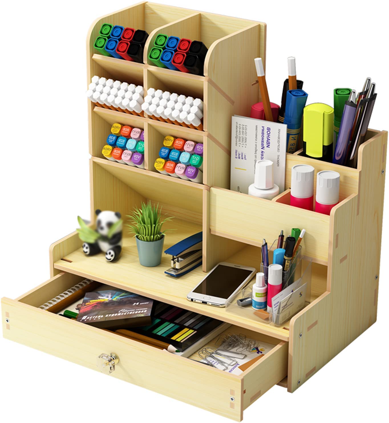 Catekro Desk Organiser, Pen Holder, Pen Box, Pen Holder Desk with ...