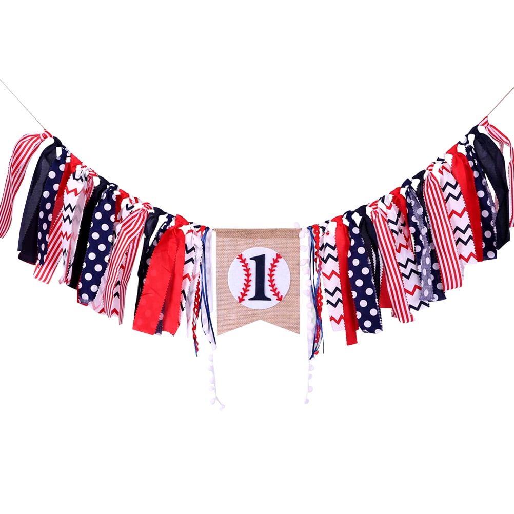 Bandera creativa para silla de comedor, banderines deportivos de ...