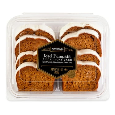 Marketside Iced Lemon Sliced Loaf Cake, 14.1 oz, 8 Count - Walmart.com