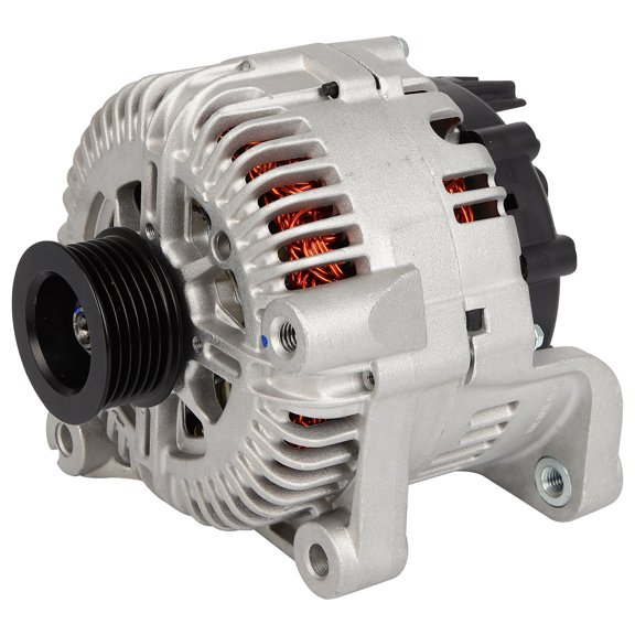 Powermaster 47861 Alternator CS130 Small Case w/6 Groove Pulley 140 Amp ...