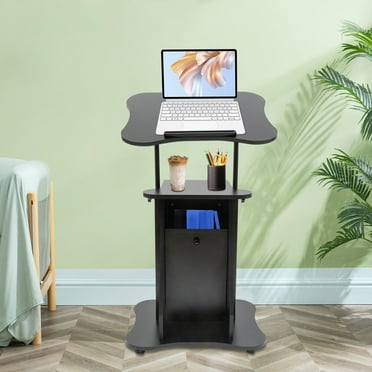 MULTIMEDIA COMPUTER LECTERN NON-SOUND-MAHOGANY CUST PAYS FRT - Walmart.com