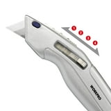 WORKPRO Retractable Utility Knife, Self-Retracting Safety Box Cutter ...