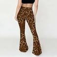 DailyTrove Women's Wide-Leg Lounge Pants - Leopard Print Trendy ...