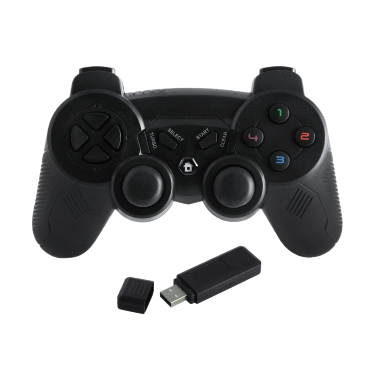 Control Inalambrico Virtual Zone Recargable Compatible con PC y PS3 ...