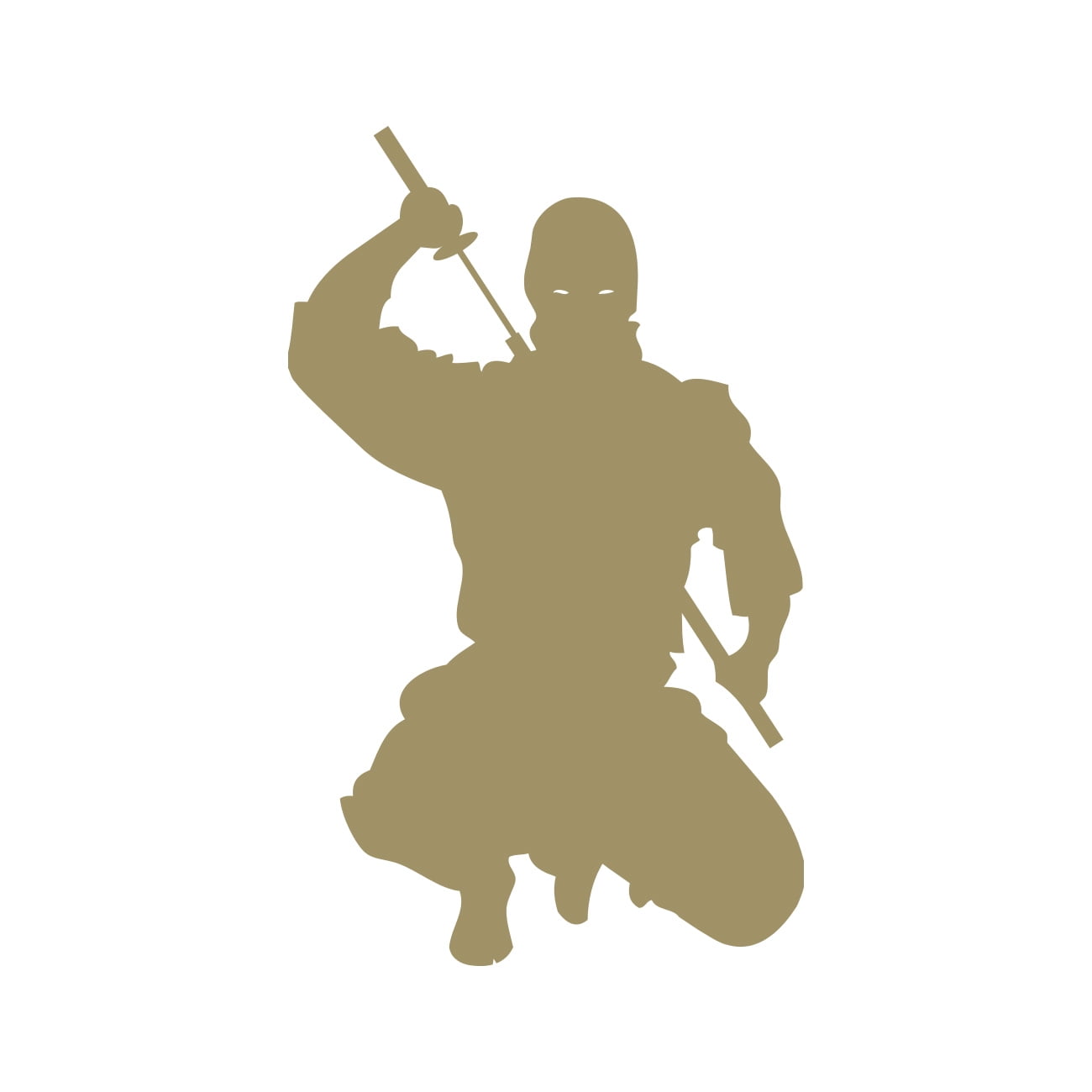 Ninja Sticker Decal Die Cut - Self Adhesive Vinyl - Weatherproof - Made ...