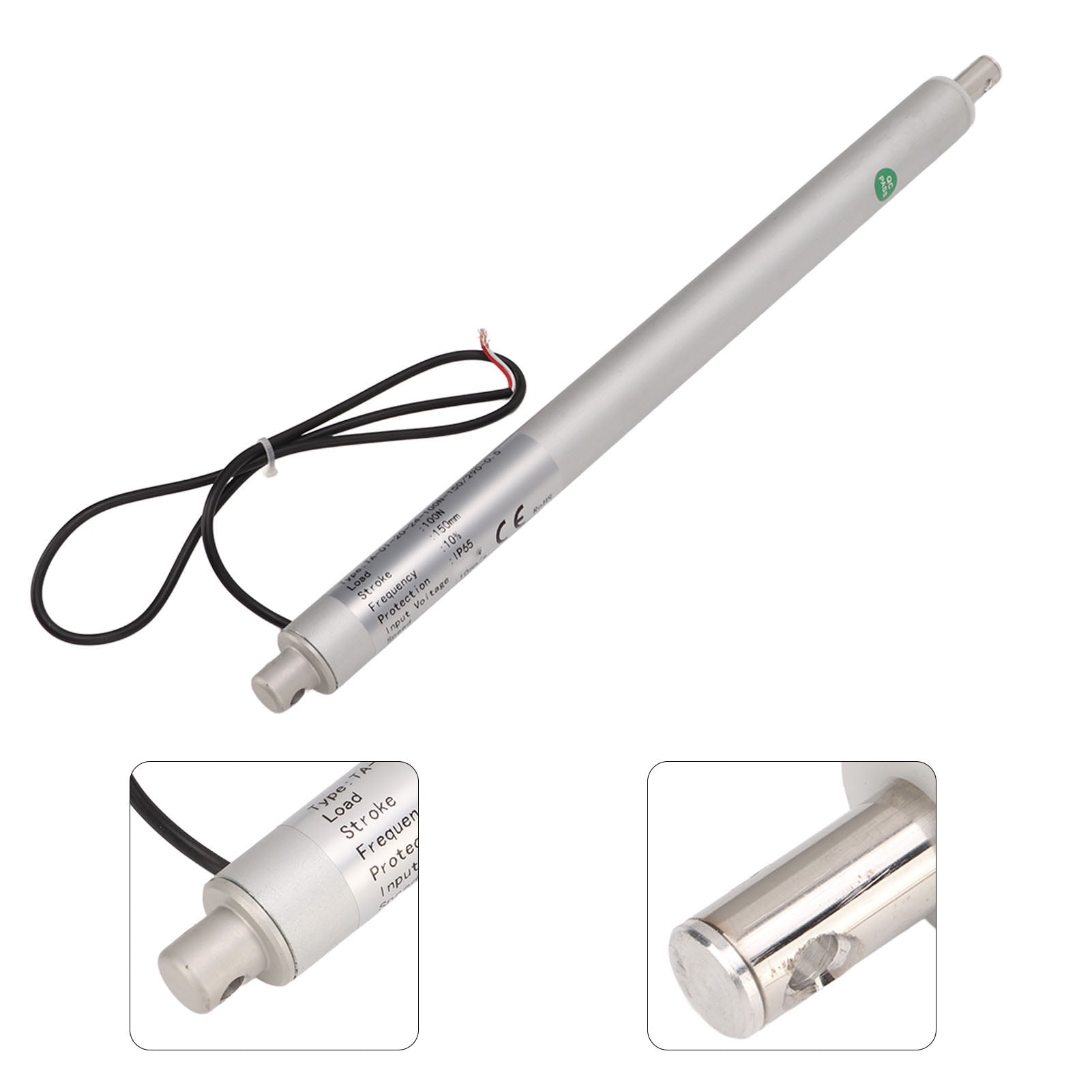 Pen Type Electric Actuator, 5mm Dia Mounting Hole Limit Switch Linear ...