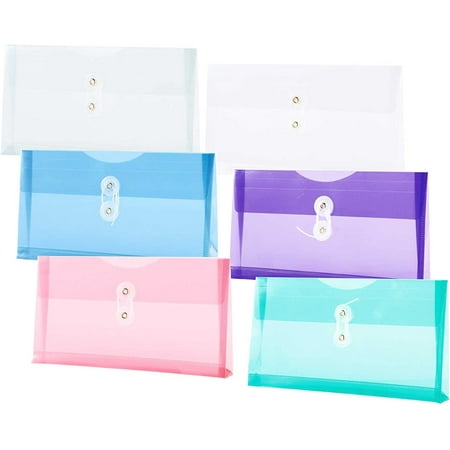 Filexec, 1530, Poly Envelope, Side-Loading, Check Size, Set of 12 in 6 ...