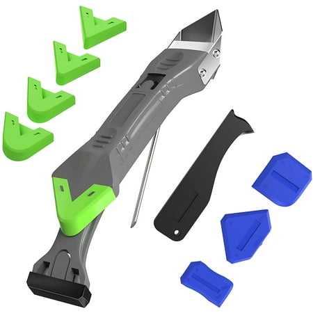 5 in 1 Caulking Tool Kit with 5 Silicone Caulk Finishing Tool Set ...