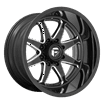 Fuel D741 Runner 22X8.25 8X200 -202Et 125.1Cb Gloss Black Milled Wheel ...