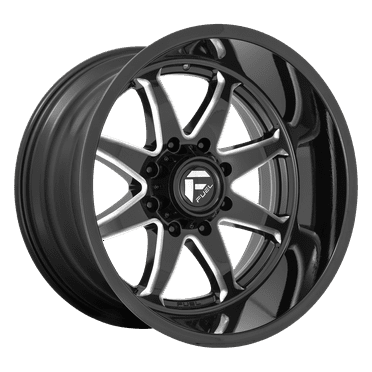 Fuel D741 Runner 20X10 5X139.7 -18Et 121.6Cb Gloss Black Milled Wheel ...