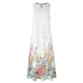 Beppter Womens Summer Maxi Dress Casual Loose Sleeveless Long Dress