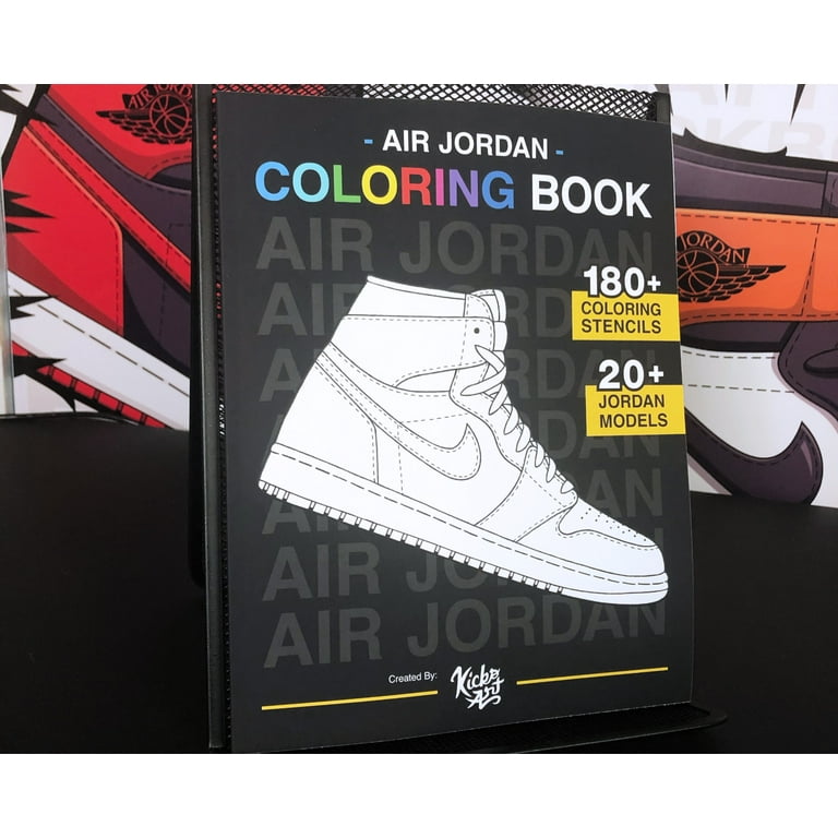 Jordans Coloring Pages