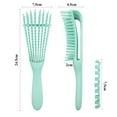 Detangling Hair Brush Adjustable Hair Styling Plastic Curly Hair ...