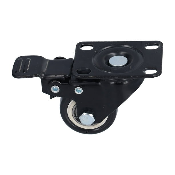 Silent Casters, Rubber Shock Absorption Chair Wheels 360° Rotating Head ...