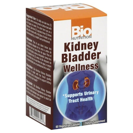 Bio Nutrition Kidney Bladder Wellness - 60 Vegetarian Capsules ...
