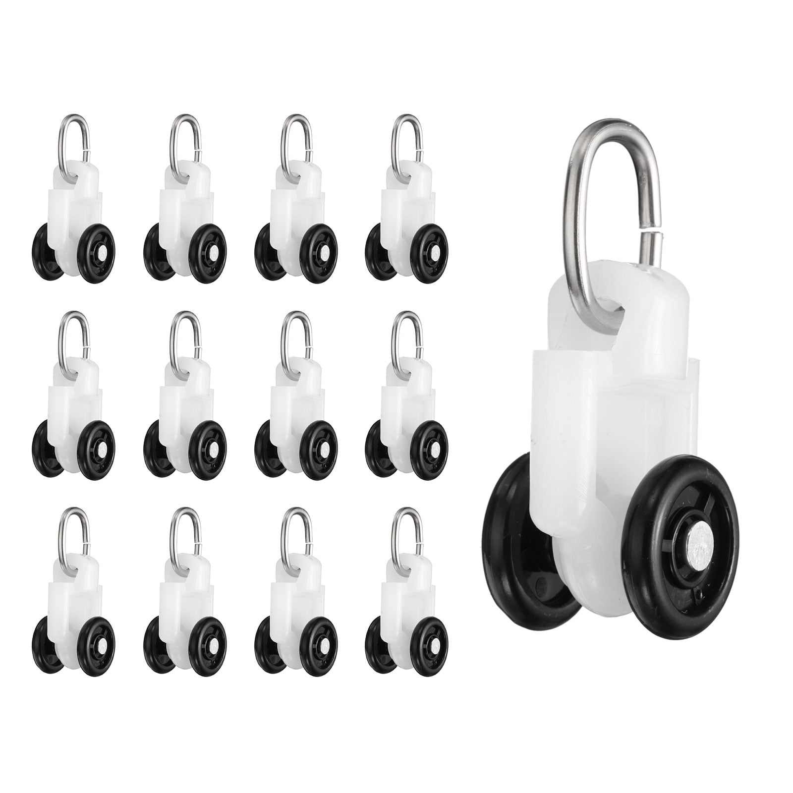 Click here for Uxcell 30pcs Curtain Track Rollers Curtain Rail Pu... prices