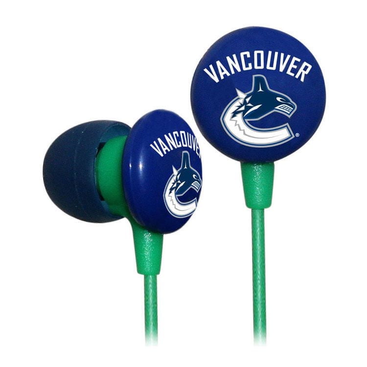 Click here for Nhl Slap Shot Vancouver Canucks Earphones prices