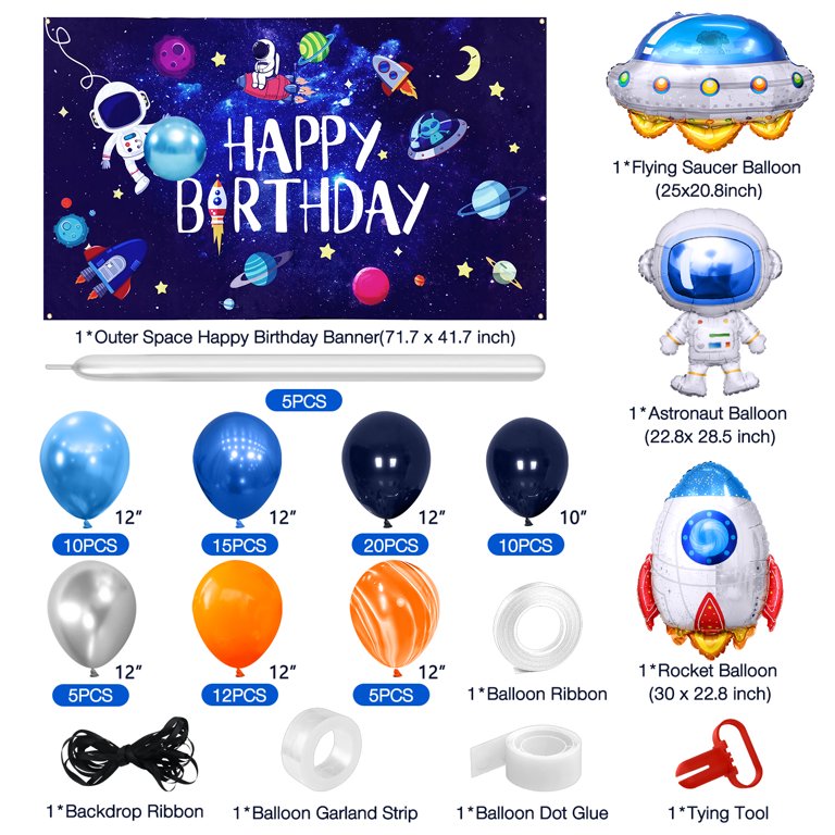 Astronaut Birthday Party Decorations