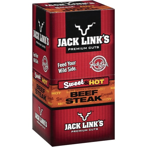 Link Snacks Jack Links Premium Cuts Beef Steak, 12 ea - Walmart.com ...