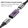 USB C Female to TypeC Female USB4.0 40Gbps Adapter Coupler 240W Data ...