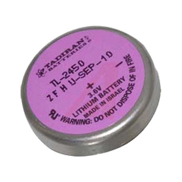 Tadiran TL-2450 iXtra Series 2450 Lithium Battery - Wafer Cell ...