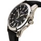 Bulova Men's Precisionist Stainless Steel Black Leather Strap Watch 96B158 - Walmart.com