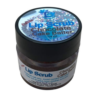 Diva Stuff Pink Cotton Candy Edible Lip Scrub - Moisturizes with a ...