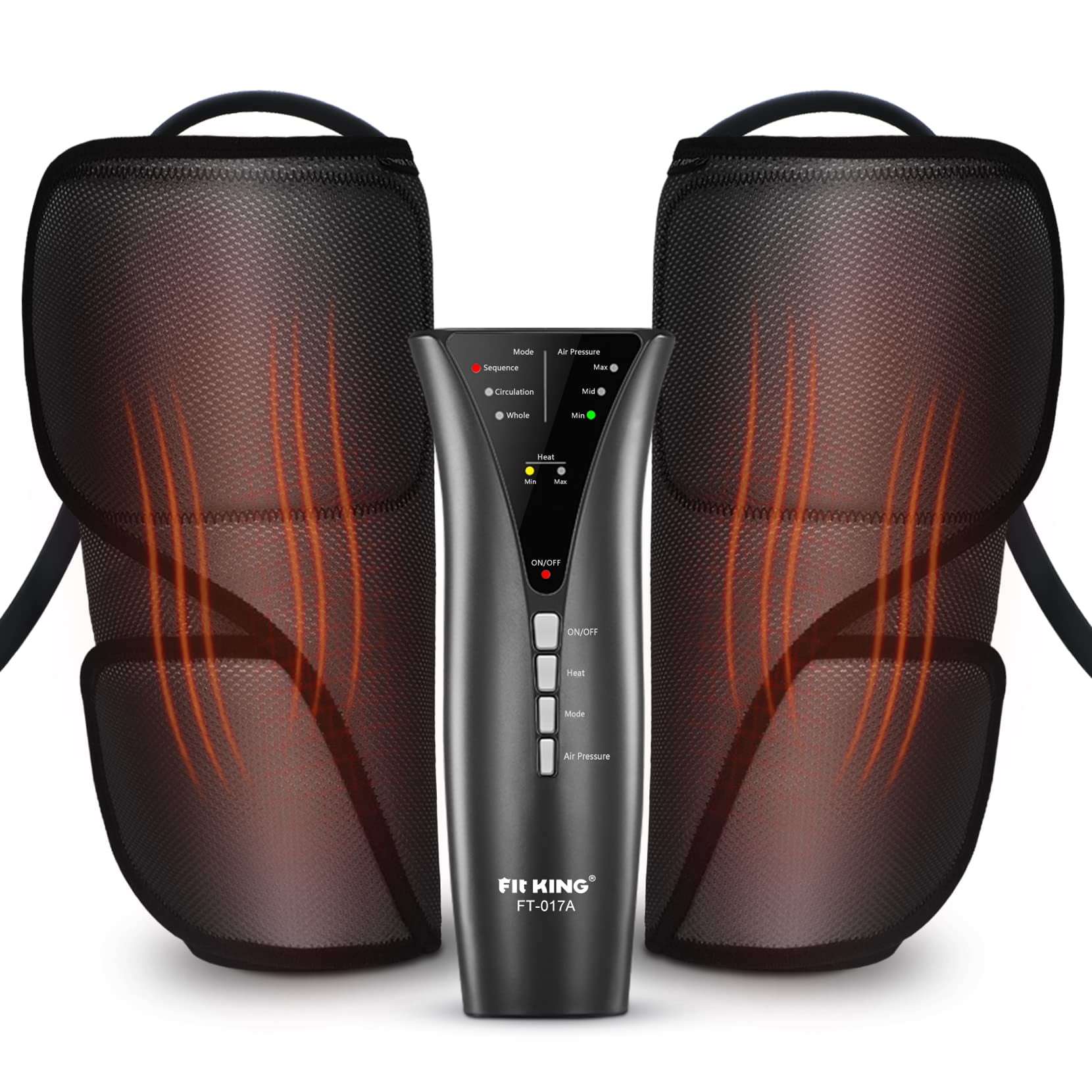 Click here for Fit King Air Compression Leg Massager With Heat Ca... prices