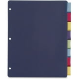 Cardinal Poly Index Dividers, Letter, Multicolor, 8-Tabs/Set, 4 Sets ...