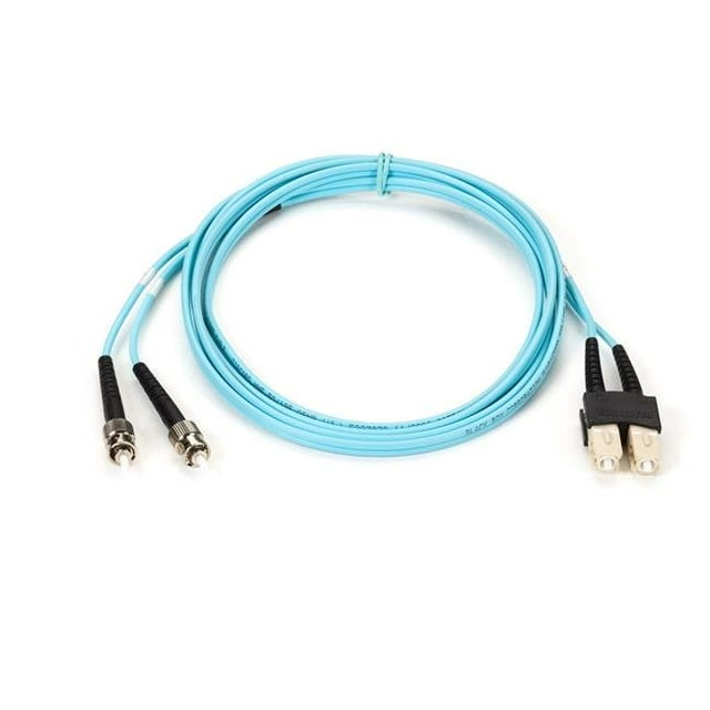 2 Meter Series OM3 50-Micron Multimode Fiber Optic Patch Cable ...
