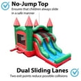 TentandTable Commercial Inflatable Castle Bounce House with Dual Slide ...