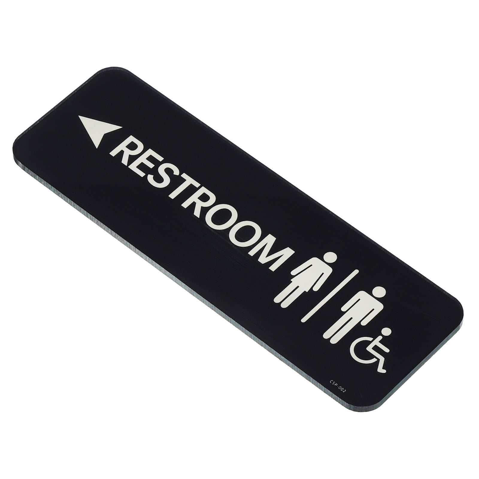Click here for Unique Bargains Restroom With Left Arrow Sign Self... prices