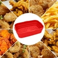 EDHITNR Foldable Air Fryer Basket Liner, Reusable Silicone Fryer ...