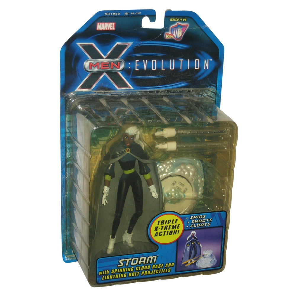 Marvel X-Men Evolution Toy Biz (2001) Storm Figure w/ Cloud Base ...