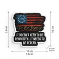 4 Inch American Flag Stickers – Patriotic Decal for Car Laptop Tablet ...