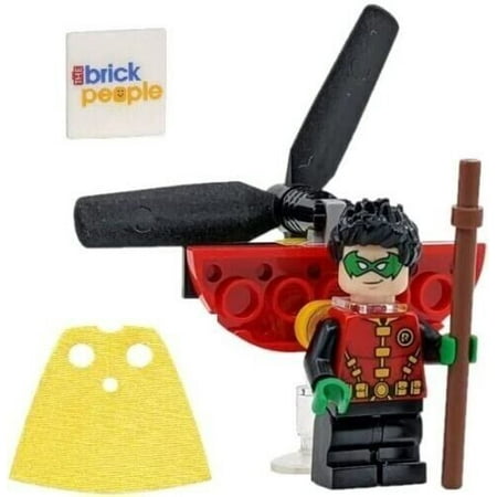 LEGO Superheroes Batman: DC Comics Robin with Jetpack and Yellow Cape ...