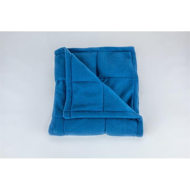 Click here for Covered In Comfort 101b Weighted Blanket  Blue - L... prices