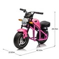 LHYY 24V300W Ride On XL Electric Toy Muscle Motorcycle,High-Speed Hub ...