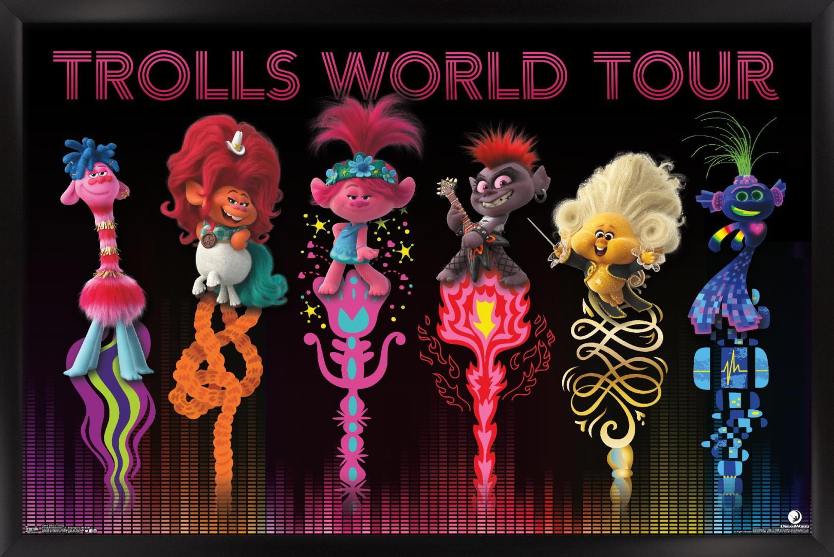 Dreamworks Trolls 2 Group Poster