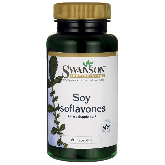 Swanson Soy Isoflavones 750 mg 60 Capsules - Walmart.com - Walmart.com
