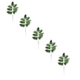 5 Pcs Artificial Fern Leaves Greenery Plant for Cemetery Wedding Green ...