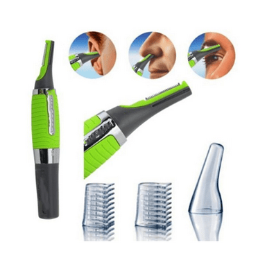 All in One Men Nose Ear Face Neck Eyebrow Hair Mustache Beard Trimmer ...