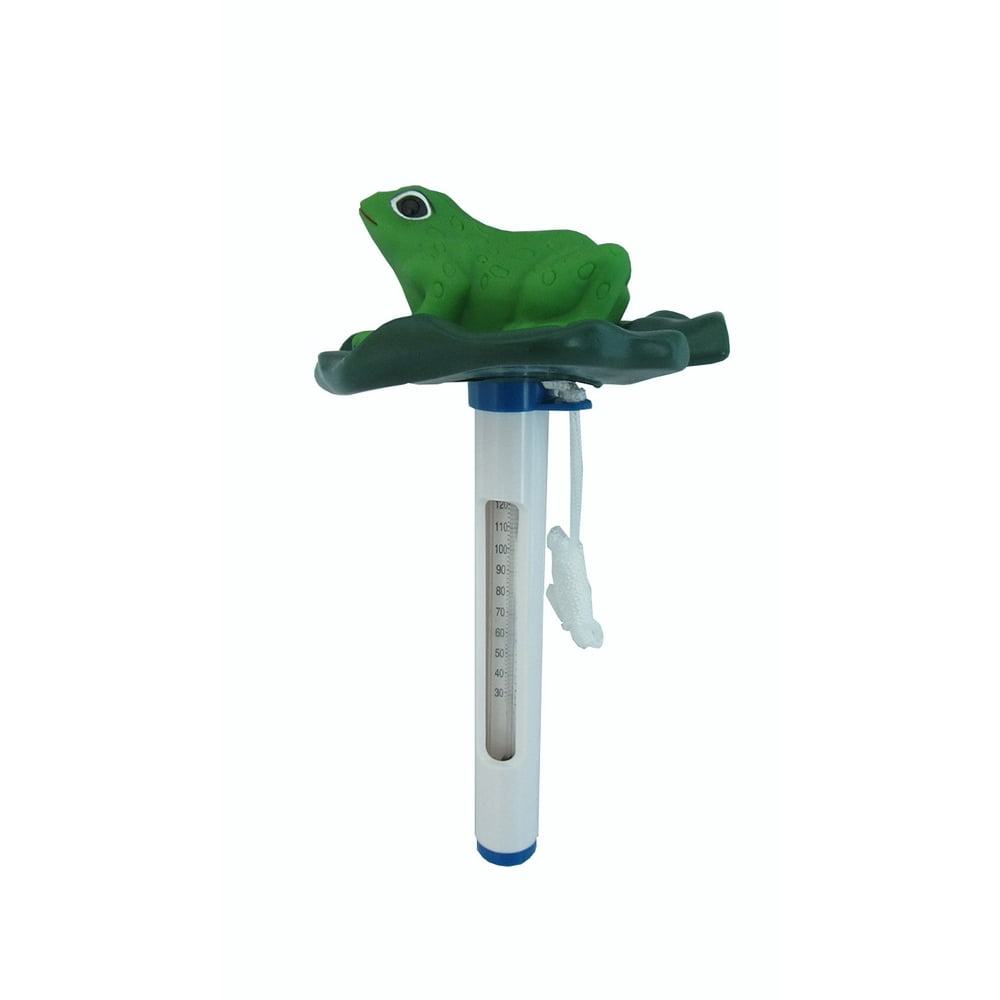 Frog on a Lily Pad Floating Thermometer for Swimming Pools - Walmart ...